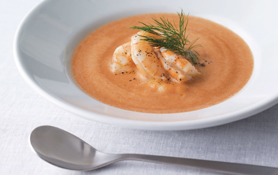Shrimp and Mackerel Bisque Recipe | Panasonic Experience Fresh