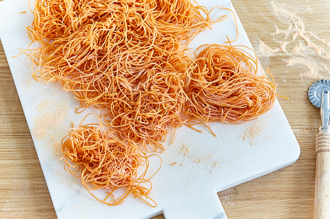 Gluten-Free Red Lentil Spaghetti Recipe | Panasonic Experience Fresh