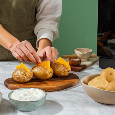Jacket Potatoes Recipe | Panasonic Experience Fresh