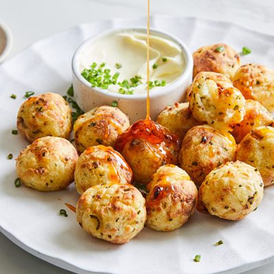 Hot Honey Potato Cheese Poppers Recipe | Panasonic Experience Fresh